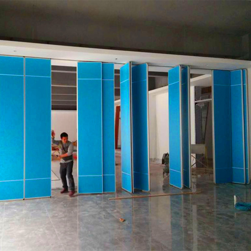 Panel Lipat Dinding Suara Partisi Ruang Bahan Dinding Partisi Bergerak