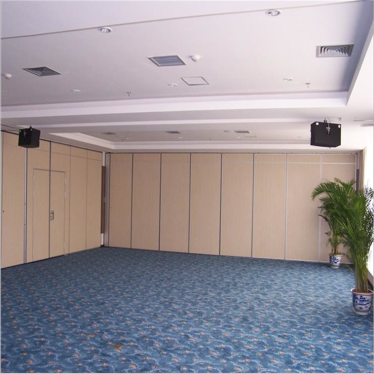 Wall Mounted Soundproof Sliding Cermin Partisi Dinding Dalam Partisi Kantor